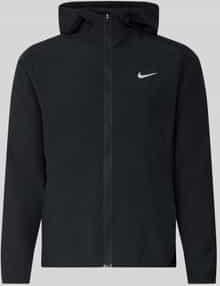 Nike Trainingsjacke mit Logo-Print und Stehkragen