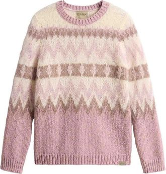 Woolrich Rundhalspullover - Beige