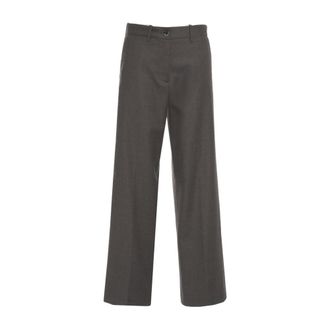 Nine In The Morning Femme, Pantalons, Brun, Taille: W27 Wide Pantalons