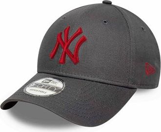New Era New York Yankees 9forty Adjustable Cap Mlb League Essential Grey - One-Size