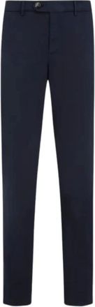 Brunello Cucinelli Homme, Pantalons, Bleu, Taille: XL Chinos Slim-Fit Taille Moyenne