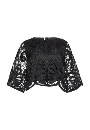 Faina Bluse Damen schwarz