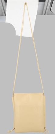Hereu Womens Shoulder Bag Trena Ivory Calf Leather