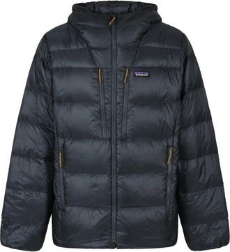 Patagonia Fitz Roy Down Hoody - - Sport - Herren - Blau - XL