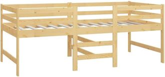 vidaXL Cadre de lit sans matelas 90x200 cm bois de pin massif vidaXL