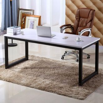 Generic Moderner Schreibtisch im schlichten Stil, Schreibtisch für das Heimbüro Arbeitsplatz für Home Office,Arbeit & Gaming einfach zu montieren(B2,47.2 L x 