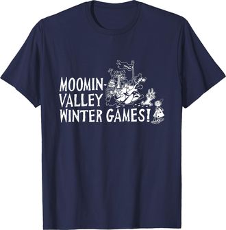 Moomin Mymble & Co Moominvalley Winterspiele! Sport T-Shirt