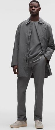 lululemon Slacker Hose im Classic Fit mit geradem Bein f&uuml;r M&auml;nner - 81 cm - Gr&ouml;&szlig;e 28 in Onyx Grey