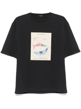 Jacquemus t-shirt Le Marino - Bleu