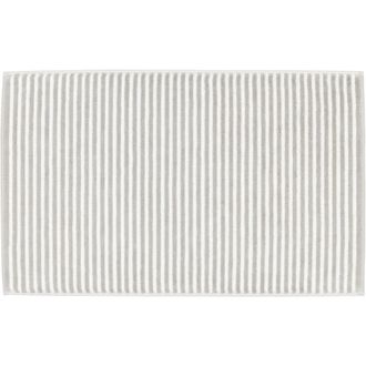 Caw&Ouml; Badematten Two-Tone Stripes 480 Platin - 76
