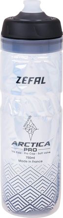 Zéfal Zefal Zefal Arctica Pro Trinkflasche Silber/Schwarz 750m