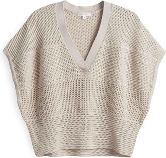 OPUS Damen Pullover | PEKINA Loose Strickshirt aus nachhaltiger Baumwolle Natural Glaze, S