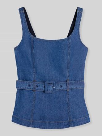 Tommy Hilfiger Regular Fit Blusentop aus reiner Baumwolle