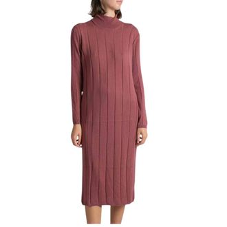 Gran Sasso Langes Kleid - - Dresses - Damen - Rosa - M