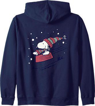 Peanuts Snoopy Schlitten Kapuzenjacke