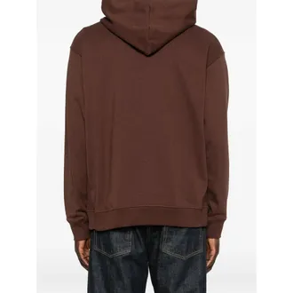 New Balance Cotton Hooded Sweatshirt - Brown
