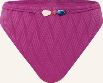 Cyell Cyell Basic-Bikini-Hose Texture Voila Mit Schmucksteinen lila