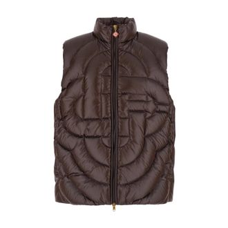 Casablanca Mpf26Ot251 Puffer Gilet - - Jackets - Herren - Braun - XL
