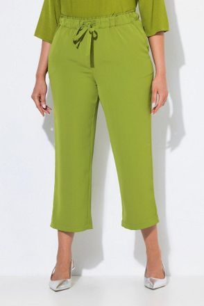 Ulla Popken Schlupfhose 7/8-Hose B&uuml;gelfalten Elastikbund