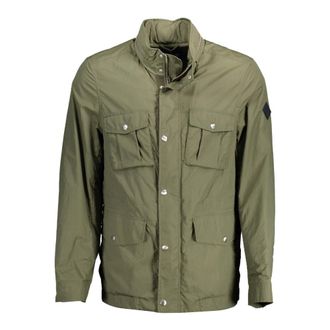 GANT Homme, Vestes, Vert, Taille: XL Trench vert avec capuche