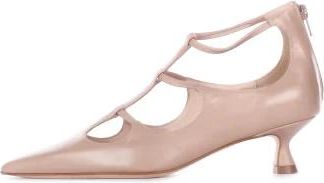 Anna F. Femme, Chaussures, Beige, Taille: 37 EU D&eacute;collet&eacute;