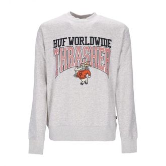 HUF Sweatshirt - - Sweatshirts & Hoodies - Herren - Grau - XL