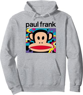 Paul Frank Psychedelischer Gesichtsrahmen von Paul Frank Julius Pullover Hoodie