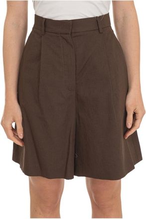 Max Mara Femme, Shorts, Brun, Taille: 38 FR Wkdecuba Bermuda Short