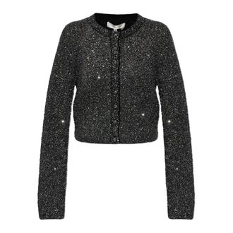 LoveShackFancy Ferra Cardigan - - Knitwear - Damen - Schwarzk - L