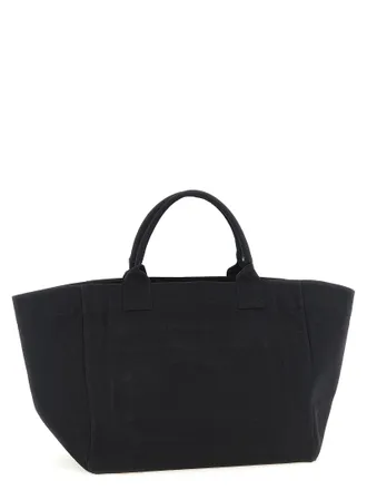 Ganni Canvas Tote Bag - Black