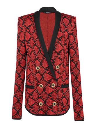 Balmain Veste Casual - Rouge
