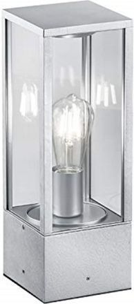 Trio Leuchten Au&szlig;en Wegeleuchte Garonne 501860186, Aluminium Druckguss zinkfarbig, exkl. 1x E27