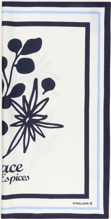 Strellson Seidentuch blau