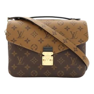 Louis Vuitton Pre-owned Vintage Canvas Cross Body Bag - - Pre-owned - Damen - Braun - ONE SIZE