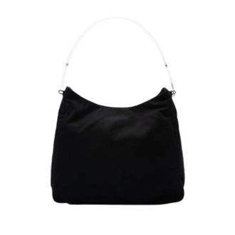 Prada Pre-owned Nylon Schultertasche - - Pre-owned - Damen - Schwarzk - ONE SIZE