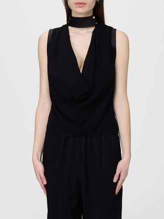 Elisabetta Franchi Top ELISABETTA FRANCHI Femme couleur Noir