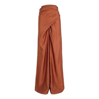 Cortana Glow Wide Hosen - - Trousers - Damen - Rot - M