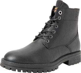 Jack & Jones Herren JFWBERNIE Boot PU Schnürstiefelette 12243413,Anthrazit,41 EU