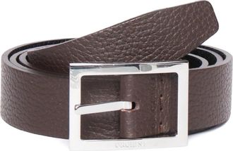 Orciani Cintura Reversibile Saffiano Double - - Accessories - unisex - Braun - 105 CM