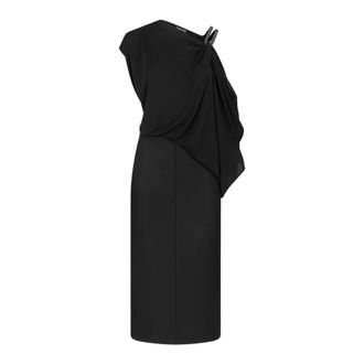 Tom Ford Drapiertes Jersey-Kleid - - Dresses - Damen - Schwarzk - S
