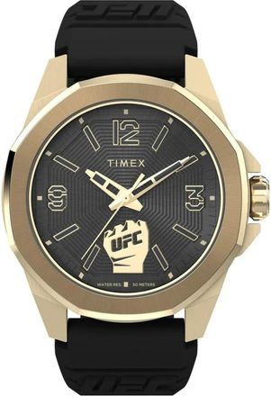 Timex Homme, Accessoires, Noir, Taille: ONE Size Montre de sport synth&eacute;tique avec bracelet
