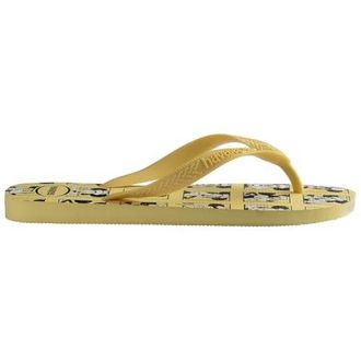 Havaianas Top Disney, Tongues Mixte, Jaune citron(Lemon Yellow), 33/34 EU