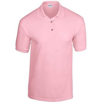 Gildan Polo &agrave; manches courtes Gildan pour homme (M) (Bleu clair)