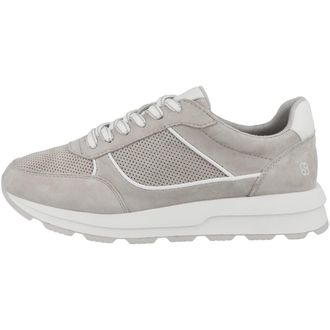 s.Oliver Damen 5-5-23681-30 Sneaker, Light Grey Suede 5 23681 30 213, 41 EU