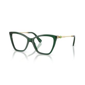 Swarovski unisex, Accessoires, Vert, Taille: 53 MM Sk2051 Cat Eye Frame