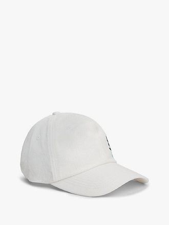 Tommy Hilfiger Casquette en pur lin &agrave; logo brod&eacute;