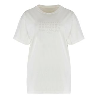 Maison Margiela Femme, Tops, Blanc, Taille: 38 FR T-Chemises