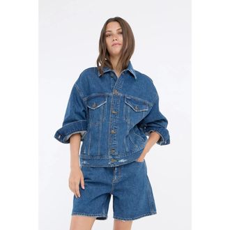 Ball Femme, Vestes, Bleu, Taille: 40 FR Baserre Classic Denim Jacket