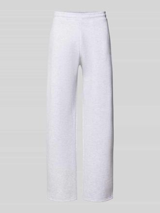 Review Wide Fit Sweatpants aus Baumwoll-Mix mit Label-Detail