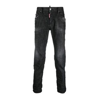 Dsquared2 Homme, Jeans, Noir, Taille: L Jean Slim Fit en Denim